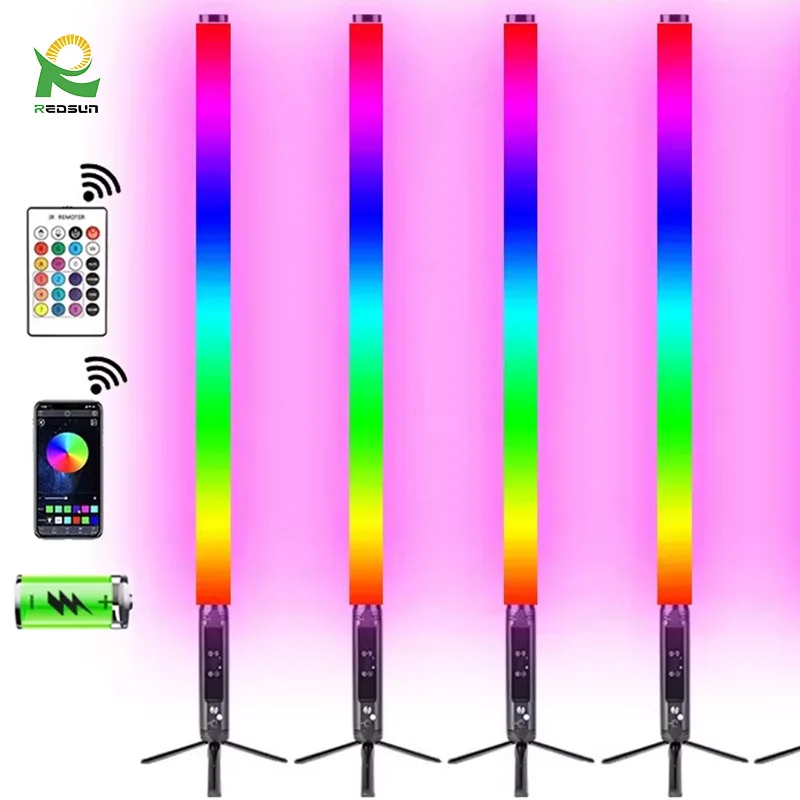Redsun Waterproof 28W Led Tube Light Rgb 3in1 Stage Disco Dj Customized ...