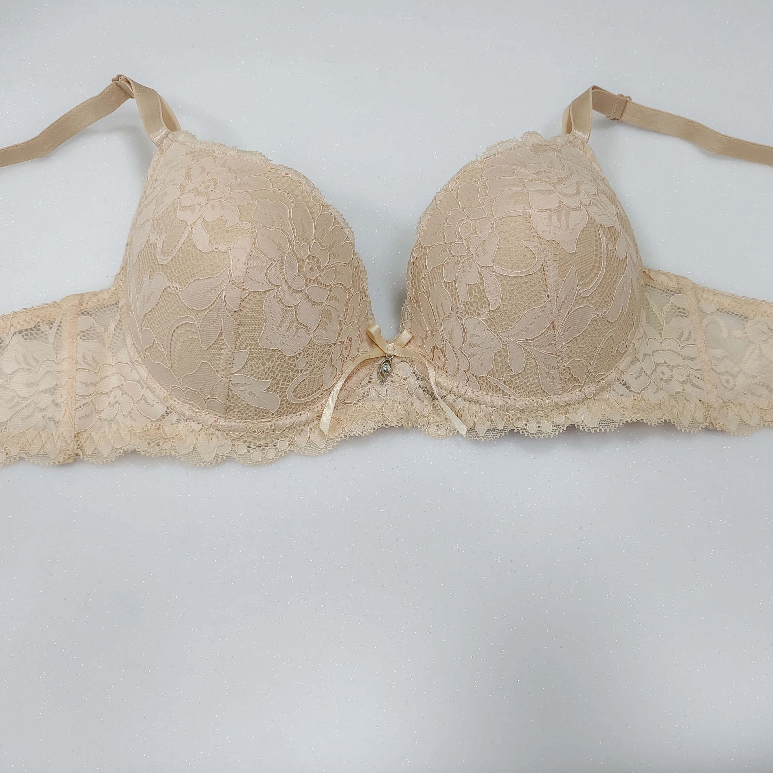 Large Size Lace Bras Sexy,Seamless Bra Gathering Comfortable Solid ...
