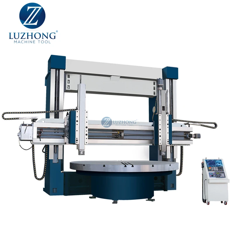 Double Column Vertical Lathe Machine CK5225 Heavy Duty Vertical Manual Lathe Machine for Metal ...