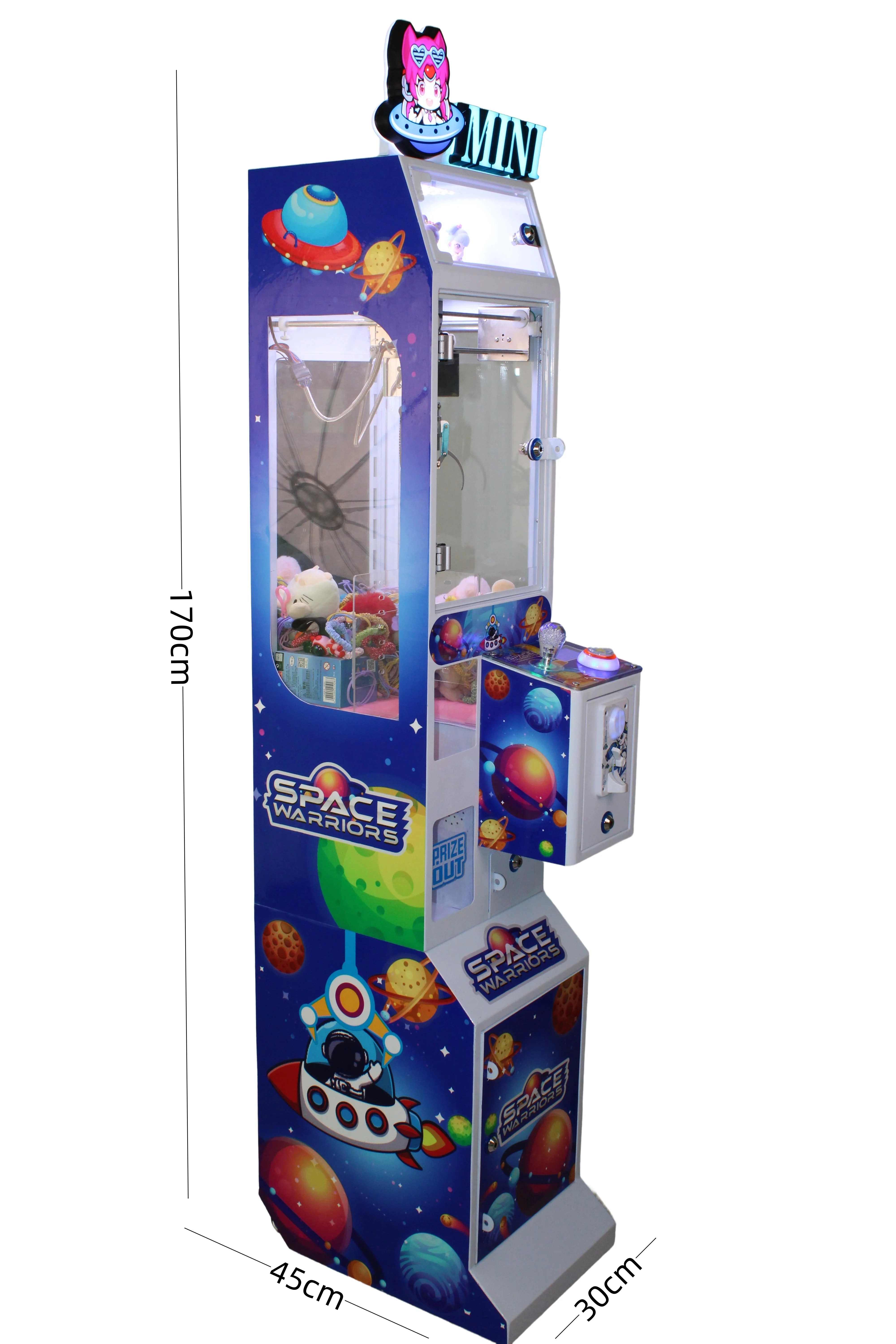 2025 Custom Mini Super Claw Arcade Crane Machine Hot Sale