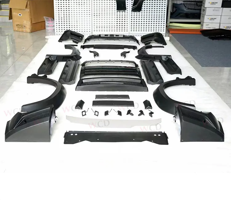 Land Rover Defender 2021 Wide BodyKit Front Lip & Rear Diffuser - OEM