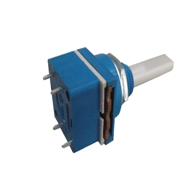 OMEG Radioohm LORLIN DPST 500k 100k Light Switch Led Rotary Potentiometer
