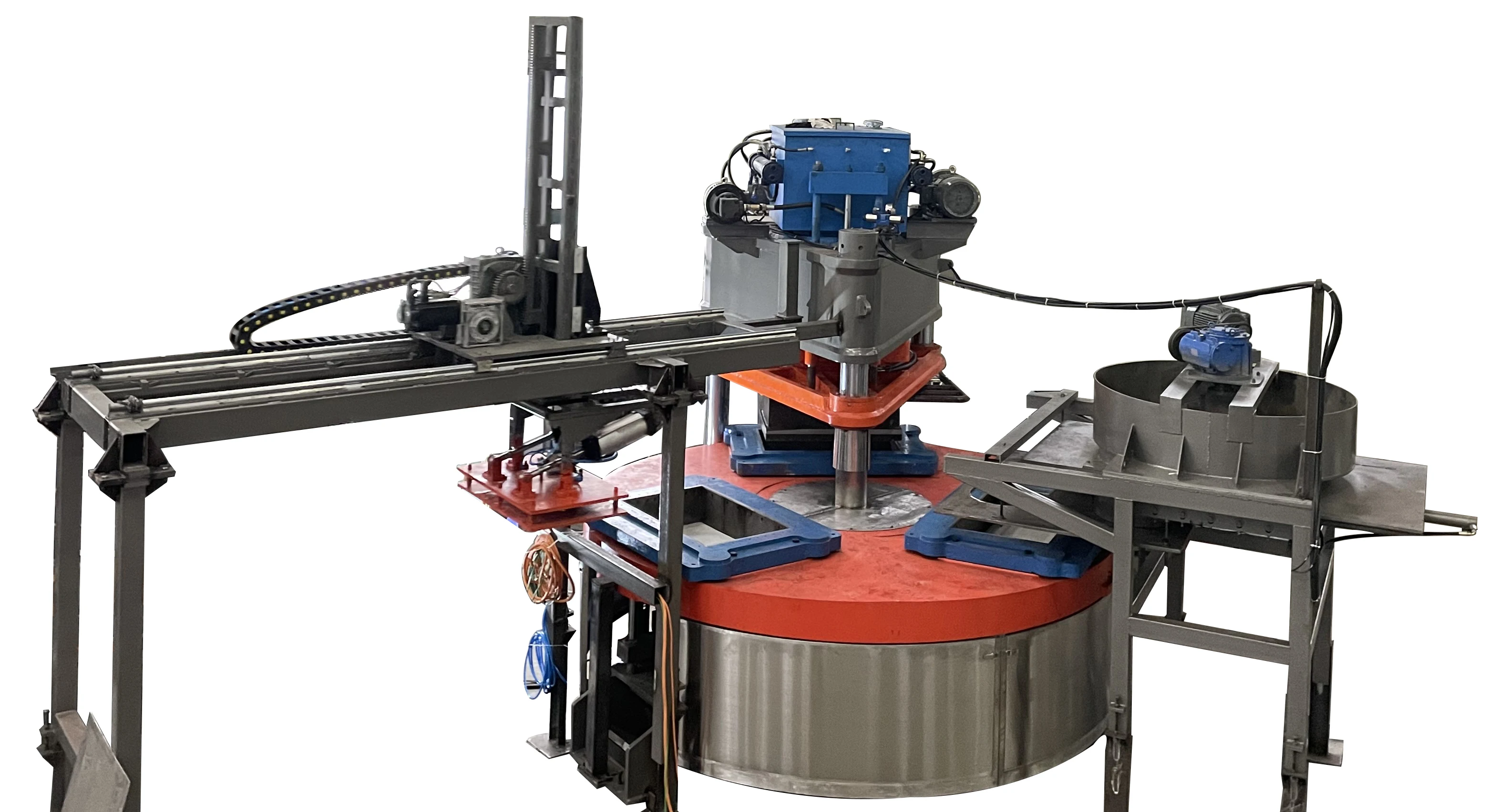 3 Stations Terrazzo Floor Tile Rotary Press Machine