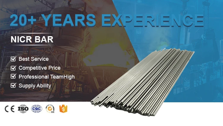 Nickel Bar Evanohm Nicr Resistance Alloys Electric Resistance Nicr Bar ...