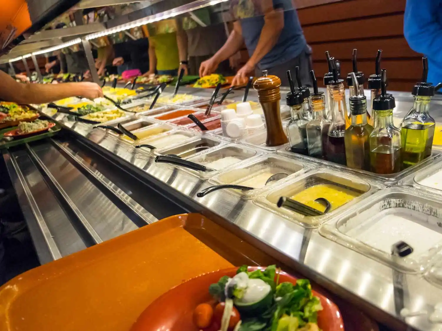 Stainless Steel Hotel Restaurant Buffet Operation Counter Table