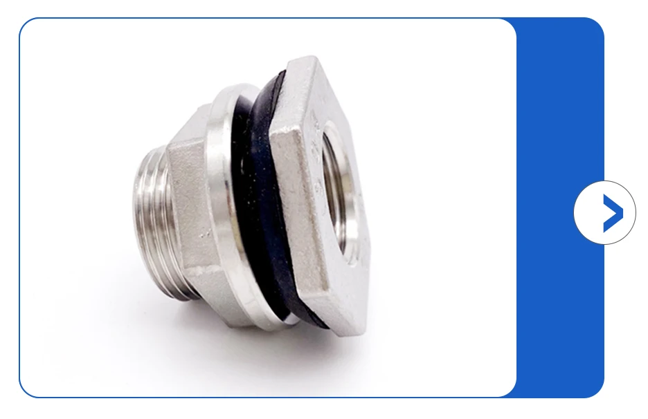 304 Stainless Steel Water Tank Connector Equal Head Outer Wire Bucket ...