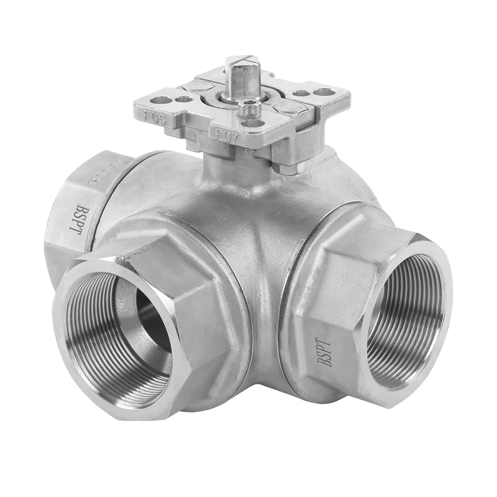 Leadtek Pneumatic Actuator High Platform Mounting Pad Stainless Steel T ...