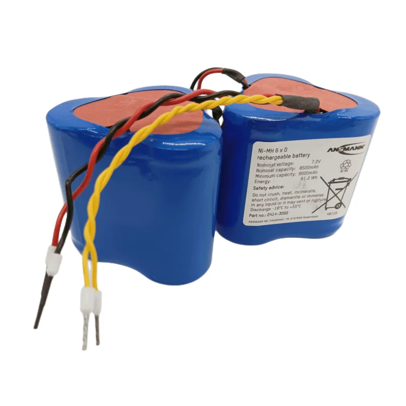 Custom Nickel Metal Hydride Batteries (ni-mh) Size D Nimh Battery Pack ...