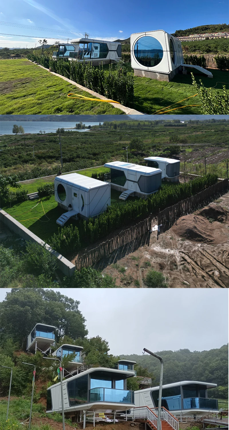 Luban Cabin Luxury Hotel Resort Glamping Hotel House Eco Pod Eco Pod ...