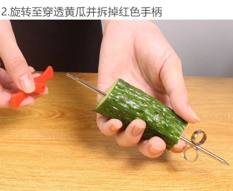 Vegetables Spiral Knife Carving Tool Potato Carrot Cucumber Salad ...