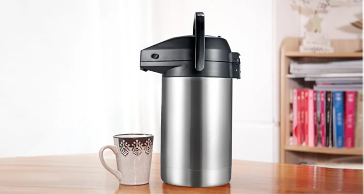 Solid 3 Litre Pump Action Airpot Thermos Flask Drink Dispenser - Buy ...