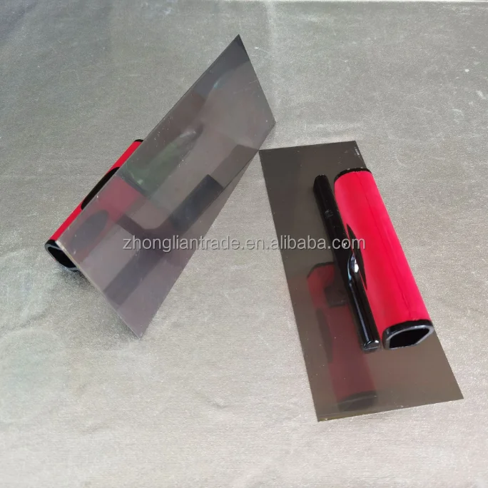 300*110mm Stainless Steel Flat Finishing Trowel Concrete Cement Drywall ...