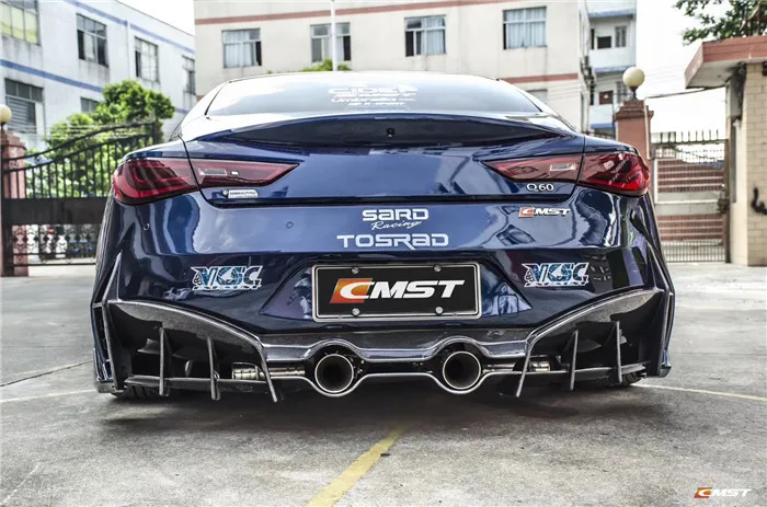 Infiniti Q60 Carbon Fiber Body Kit - Enhance Style & Performance