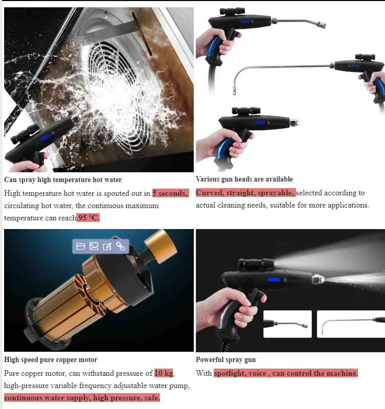 Air Conditioner Cleaning Equipment Multi-function Cleaning Machine ...