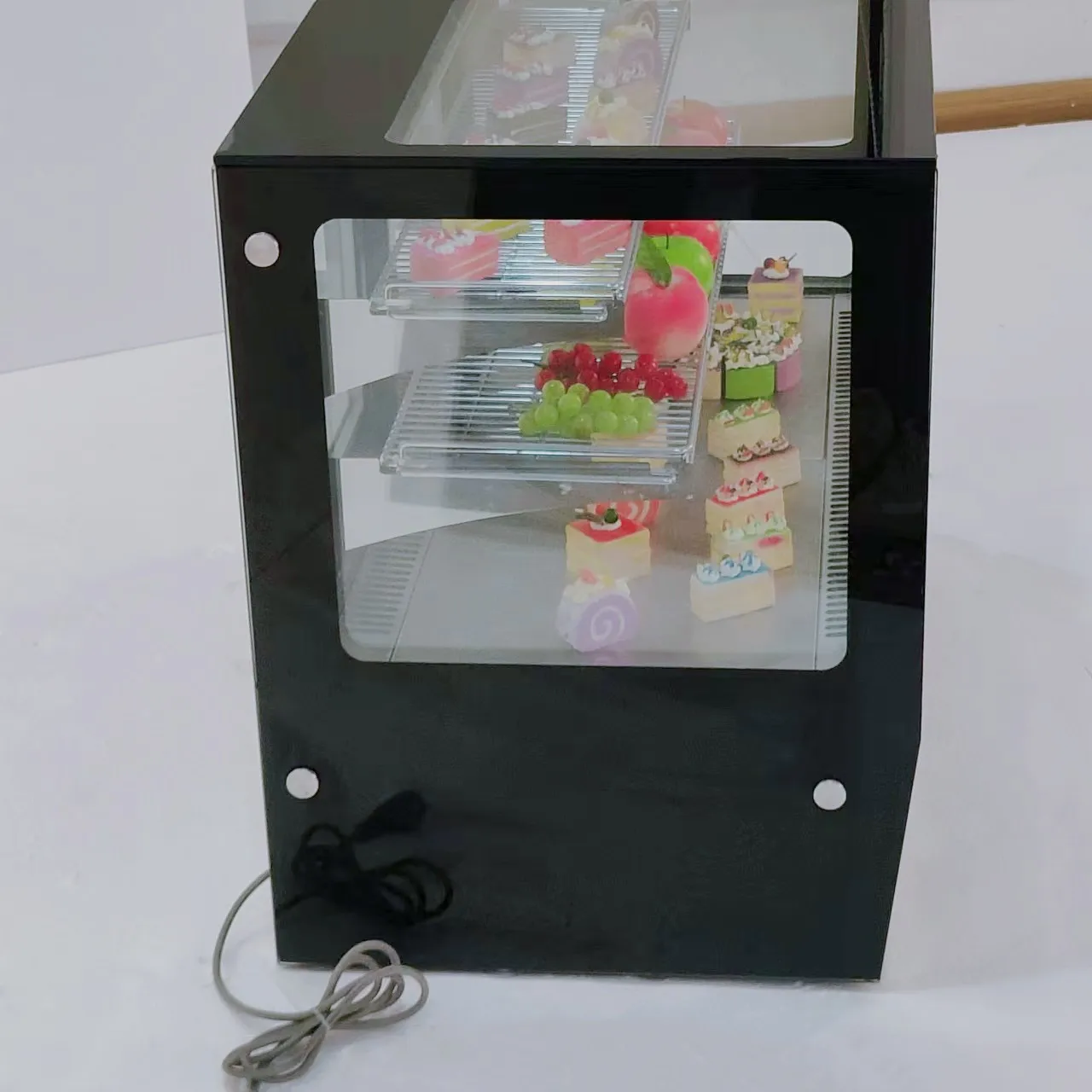 Cake Showcase Counter Top Bakery Showcase /glass Display Chiller ...