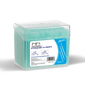 Low Price Sterile Floss Dental Interdental Brush Mint Toothpick Plastic ...