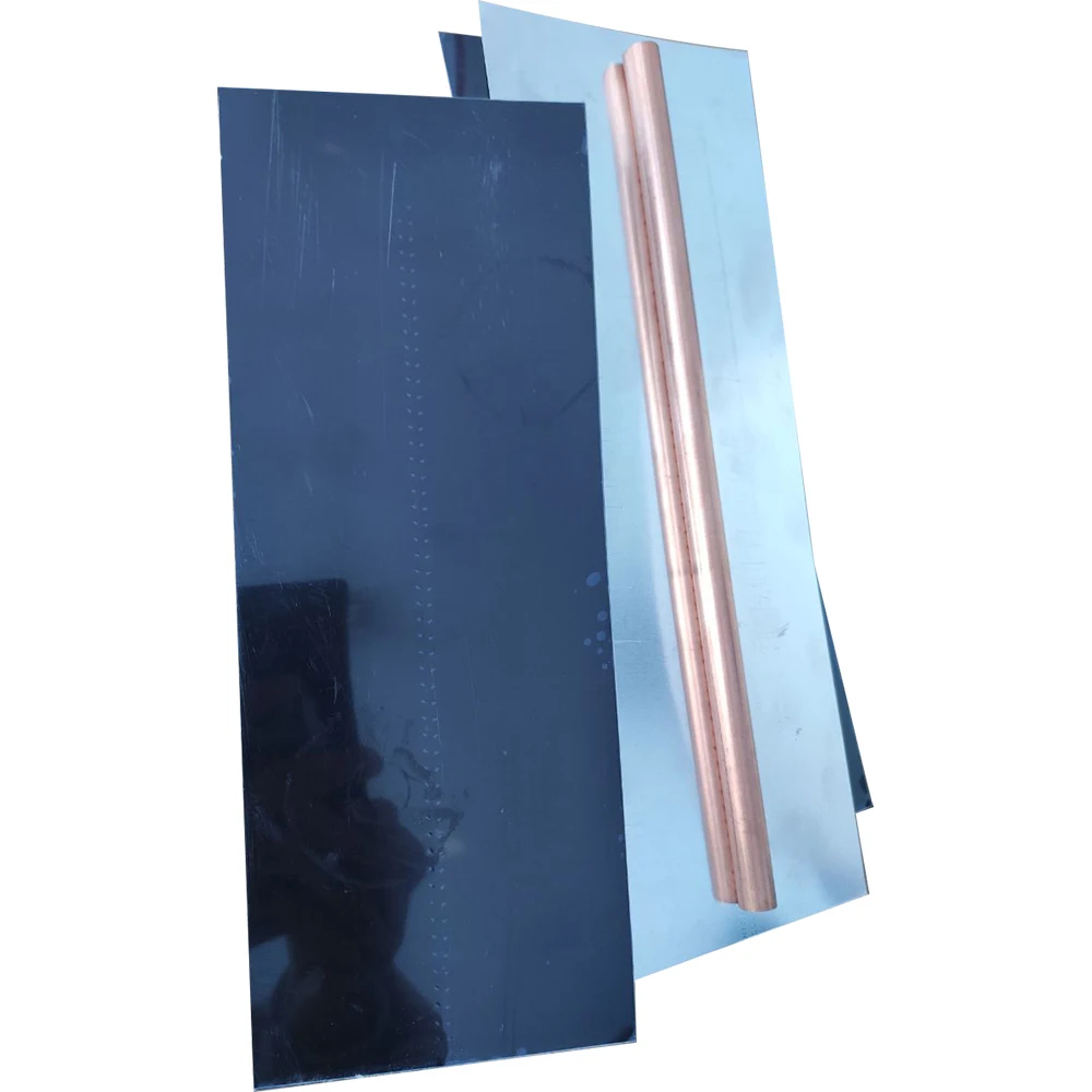 Blue and Black Selective Coating for Solar Collectors