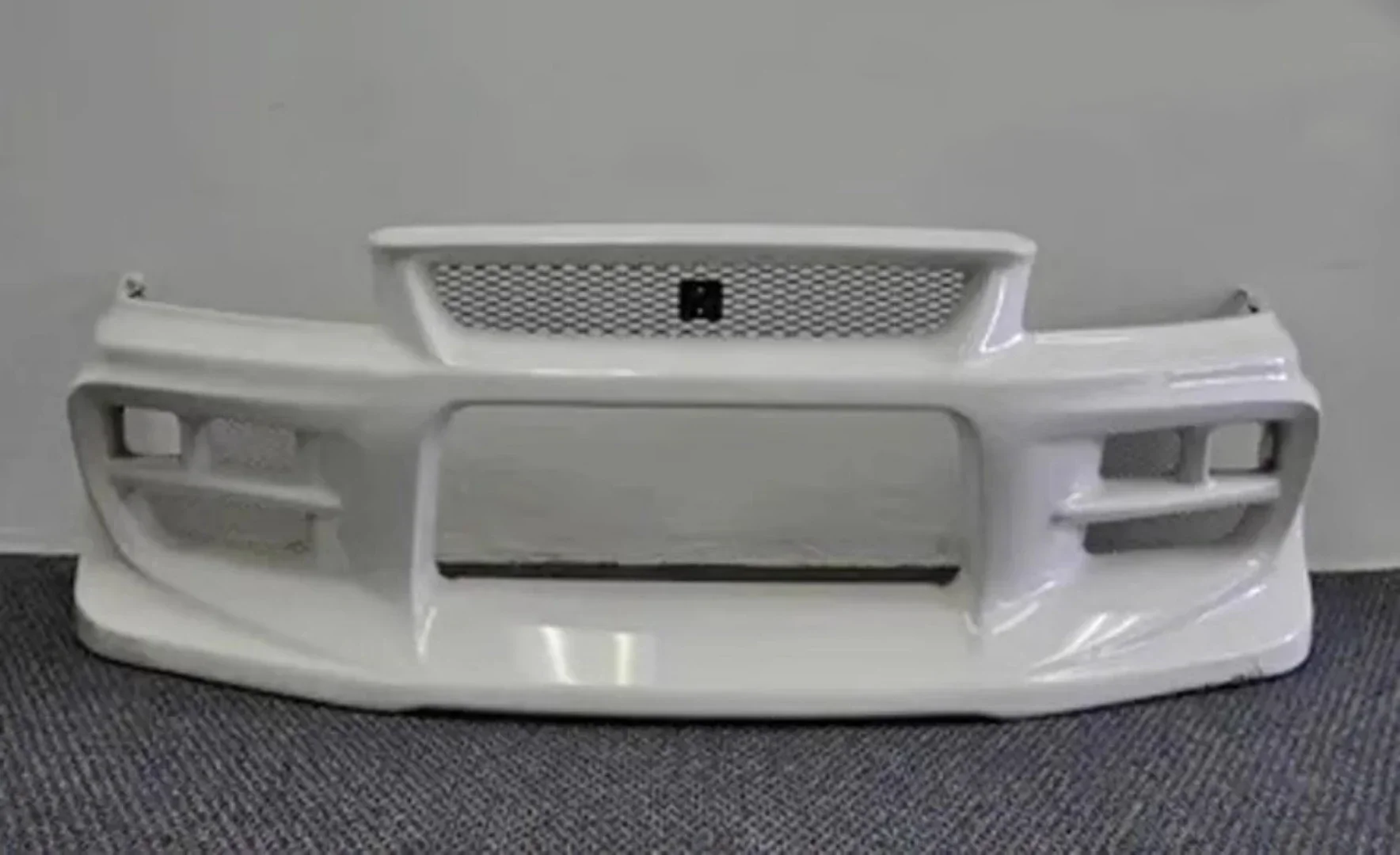 For Nissan Gtr R34 Modified Front Bumper Grill Mask Assembly Auto ...