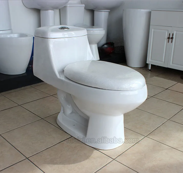 South America One Piece Ceramic Ivory Color Wc Toilet - Buy Ivory Color ...