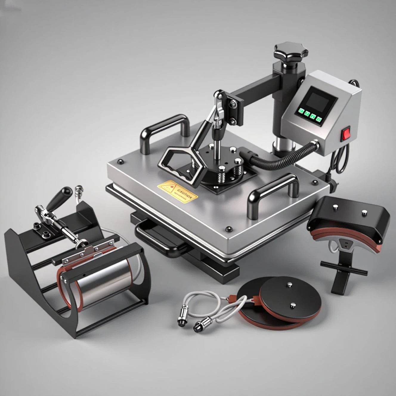 Sublimation heat transfer machine hot sale 33*45cm high pressure ...