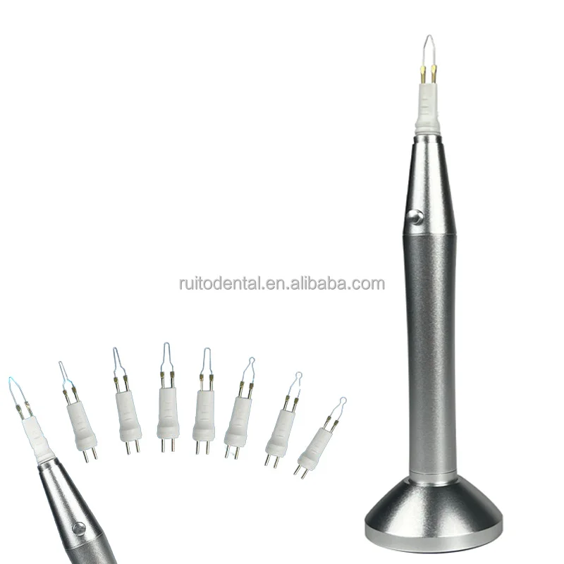 Dental Endodontic Gutta Percha Cutter Handpiece With 8 Cutting Tips ...