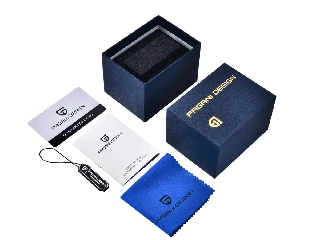 PAGANI DESIGN New Rainbow Men's Quartz Stainless Steel 100M Waterproof ...