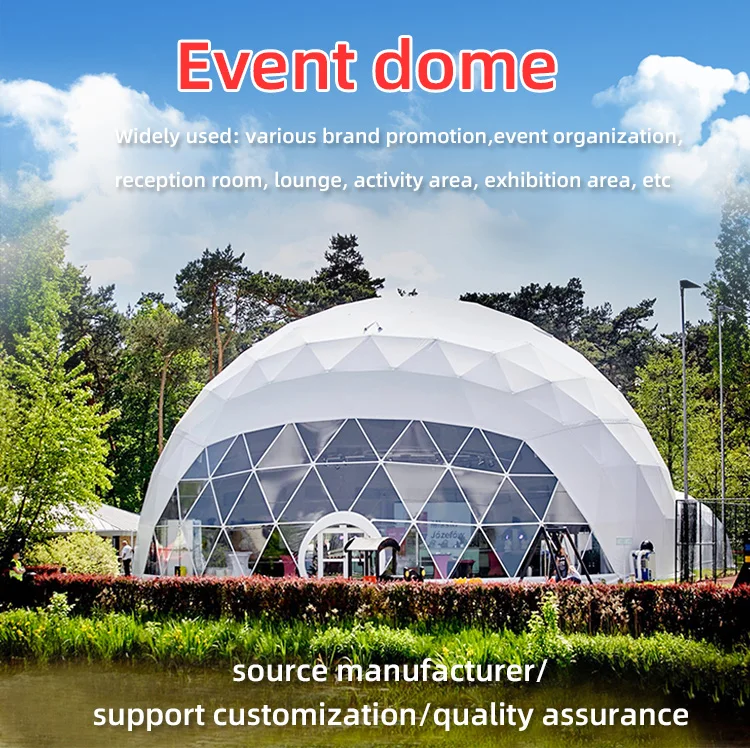 Thailand Customer Aluminium Geodesic Domo 360 Projection Dome Large ...