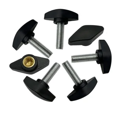 Furniture Plastic Wing T Nut Knob Bolt Screw - Durable & Stylish