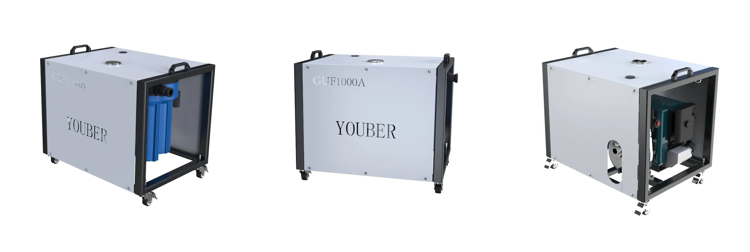 Portable Ultrafiltration Water Purifier - 1000L/H Capacity