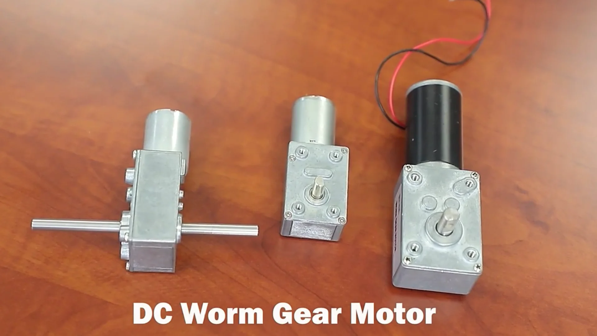 High Torque Low Rpm 12v Brushless Dc Motor With Worm Gearbox Dc Gear ...