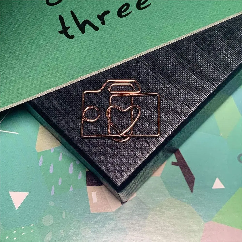 50 Piece Camera Shape Paper Clips,Funny Planner Clips For For Fun ...