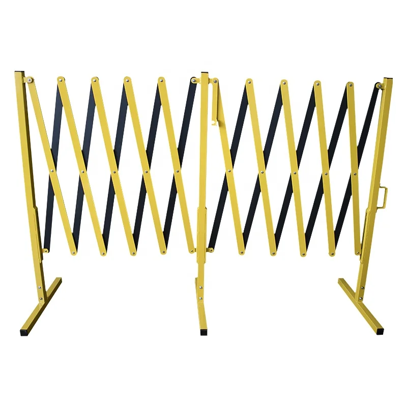 4m Max Expandible Ancho Metal Telescópica Retráctil Barrera Amarillo ...