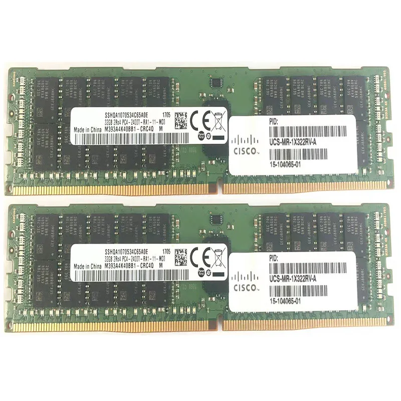 Good Price Ddr4 Ram For Samsung 32gb 2400mhz Reg Pc4 2rx4 Compatible X99 Ecc Ddr4 Memory Server ...