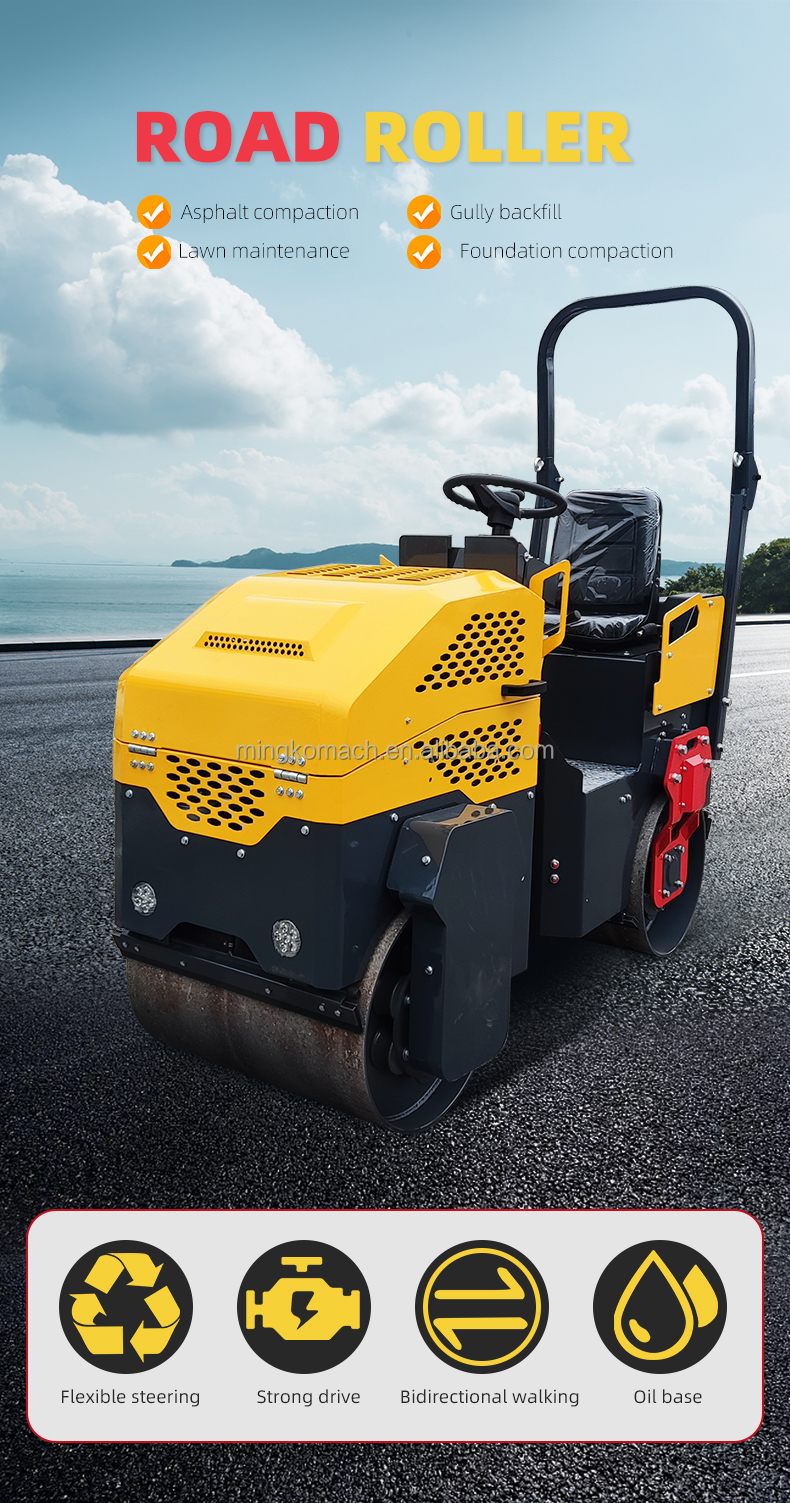 New Mini Road Roller Compactor Specification Hydraulic Drive Asphalt ...