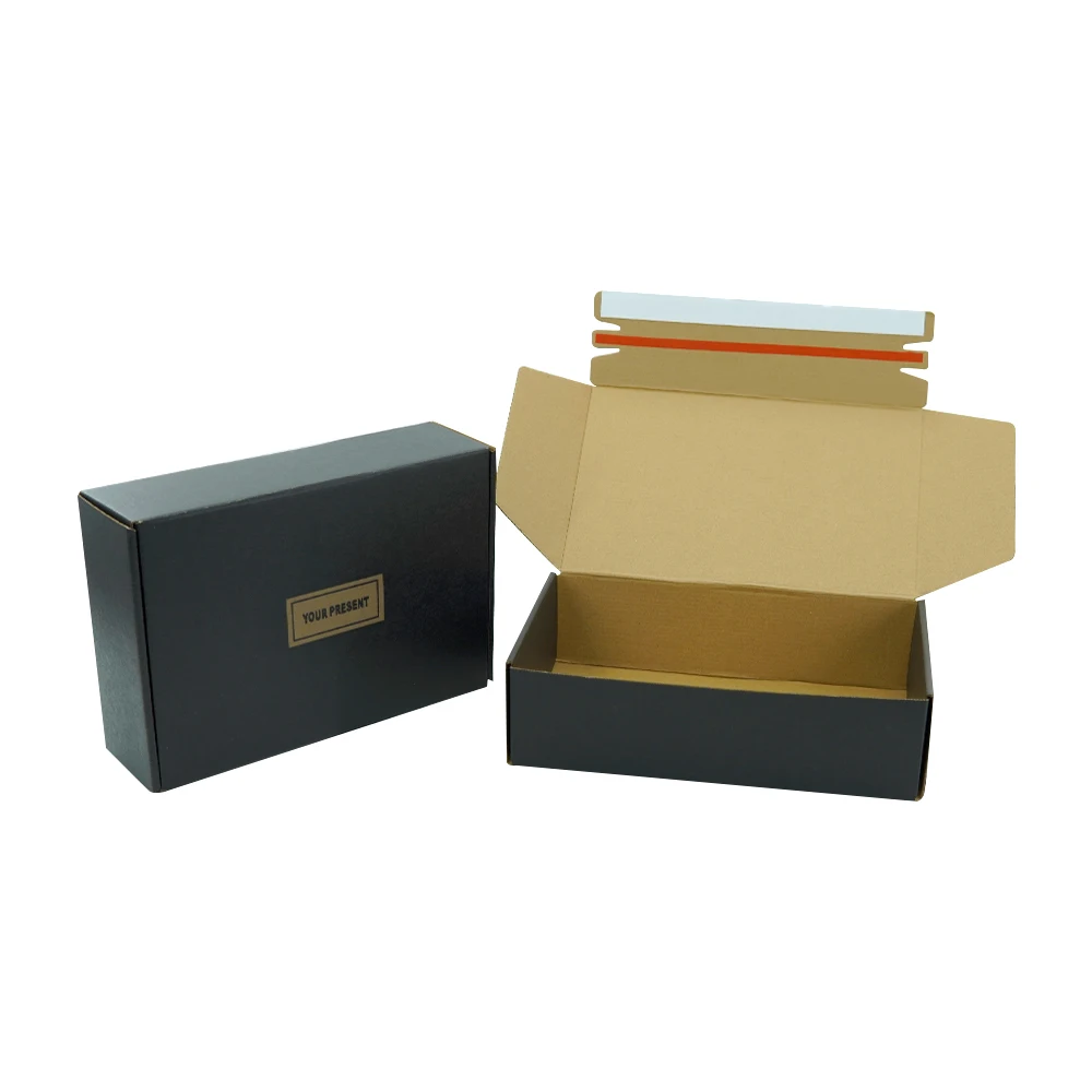 Custom Corrugated Cardboard Packaging - Self Sealing Mailer