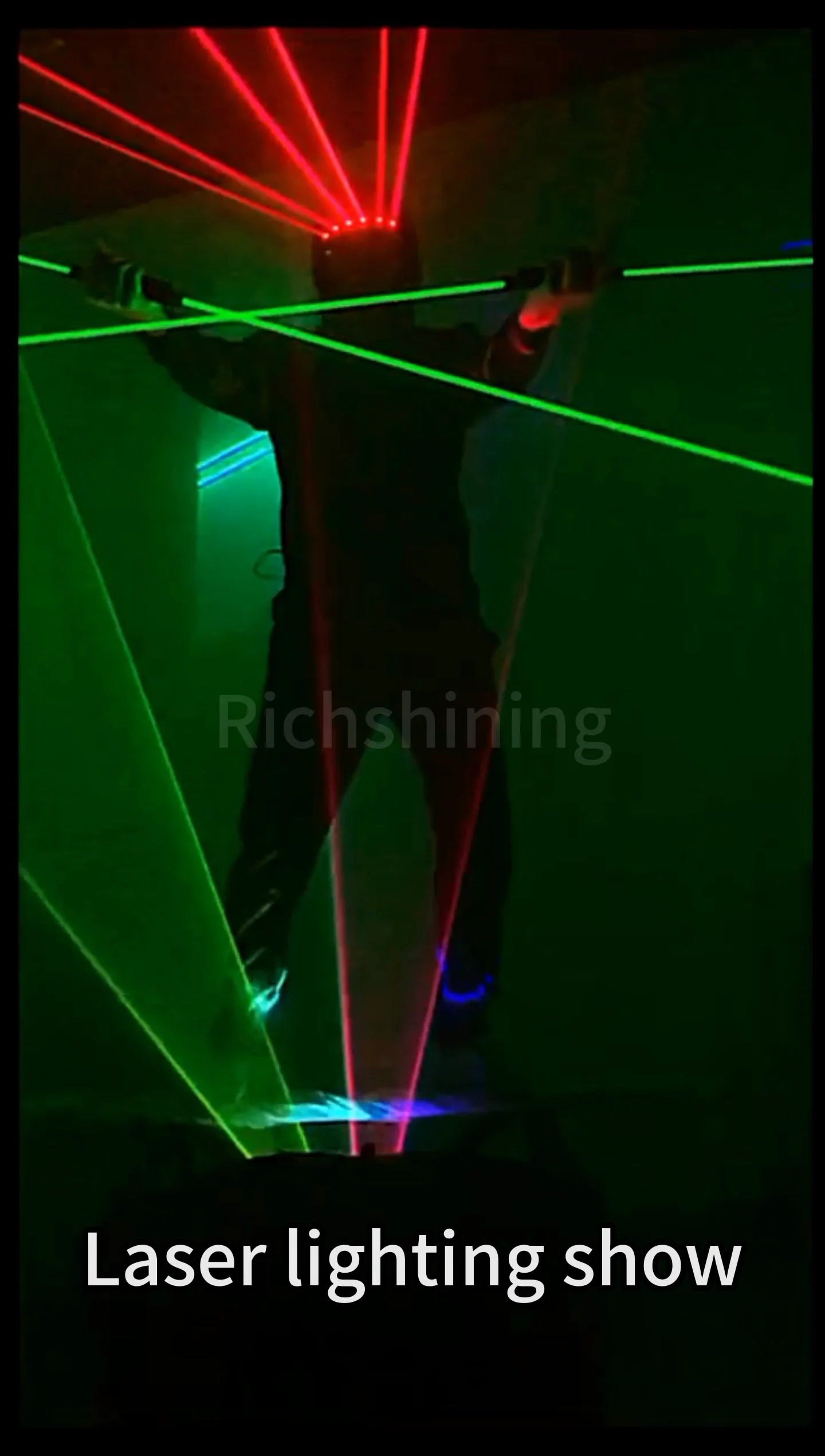 Rgb Led Light Up Dancing Stage Light Suit Robot For Dj For Halloween ...