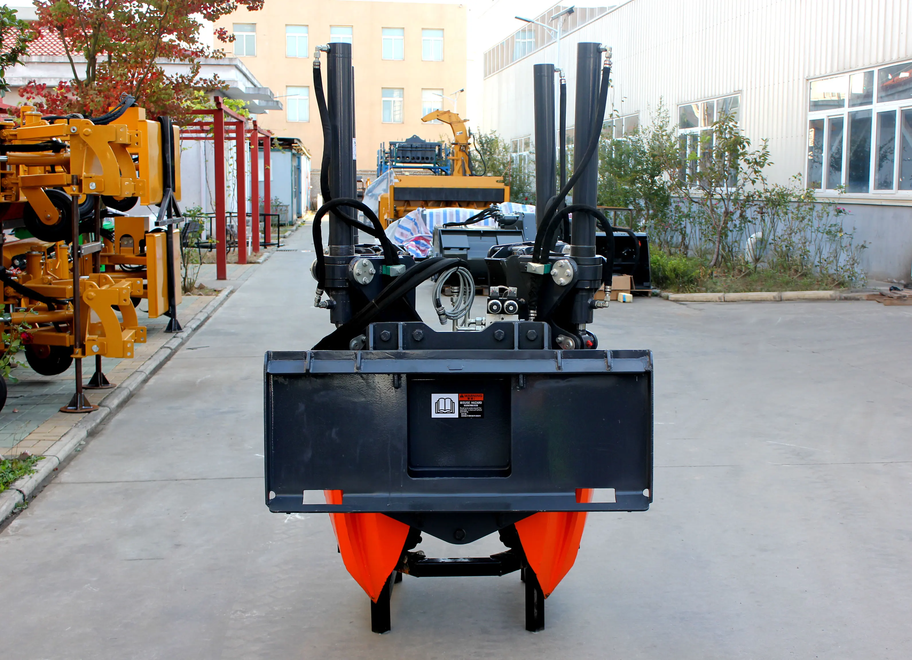 XCMG Official X0503 Hydraulic Tree Spade for Mini Skid Steer Loader ...