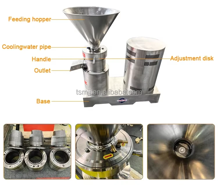 Commercial Nut Peanut Butter Make Machine Colloidal Mayo Ketchup ...