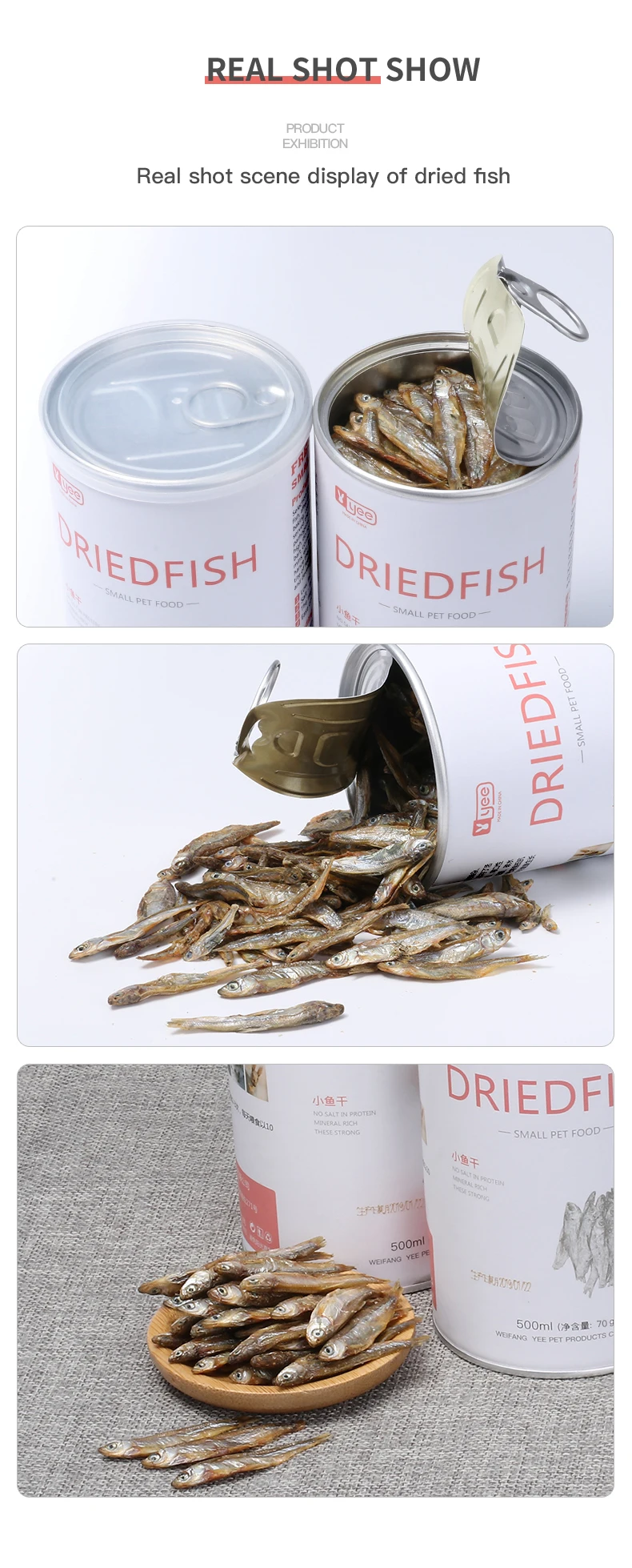 Hamster Feed Small Fish Dried High Protein Freshwater Dried Fish ...