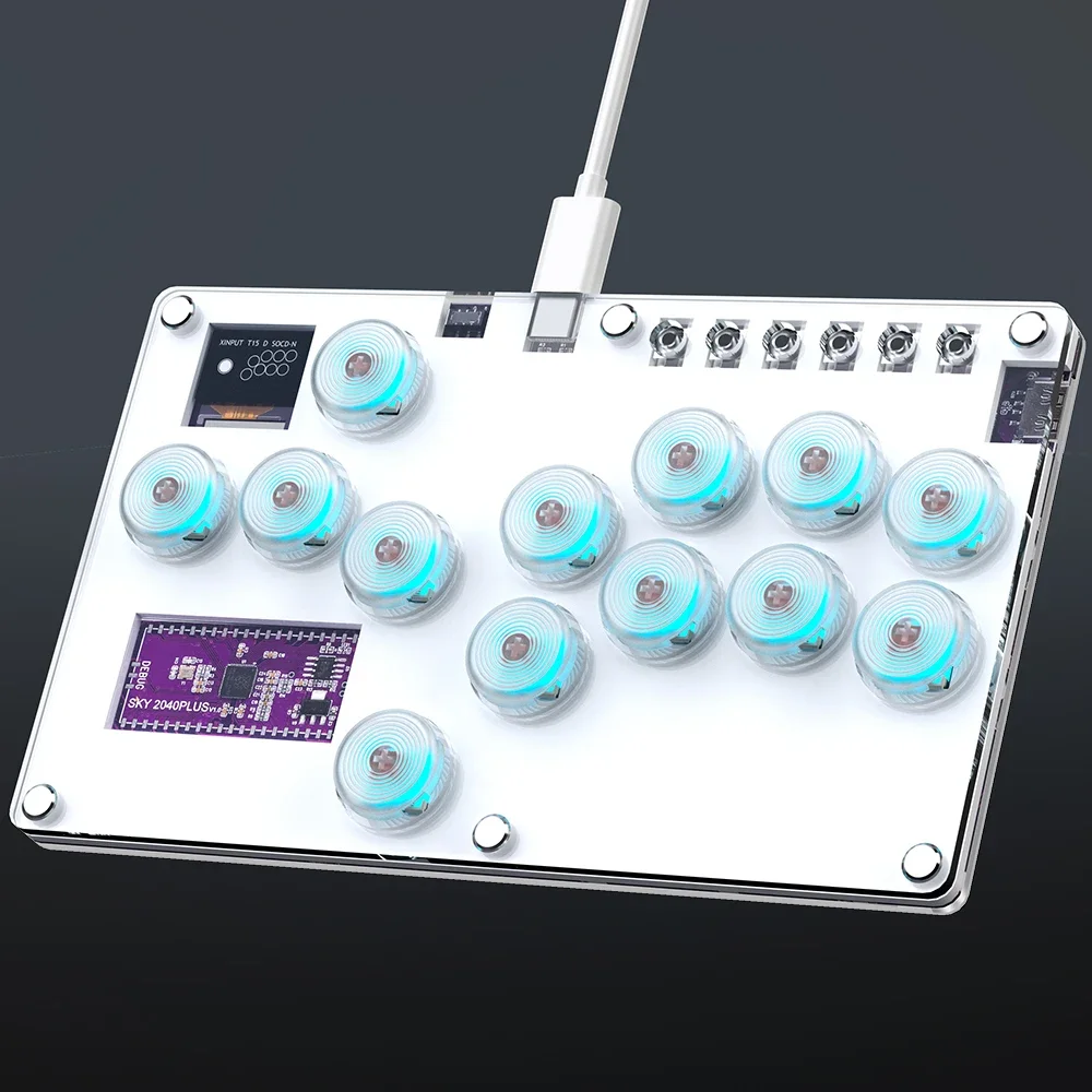 SKY2024 Plus Arcade Joystick Hitbox Street Fighter Controller Fight ...