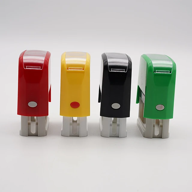 Customized Self-Ink Text Office Stamp - Huhua Rubber Stamp