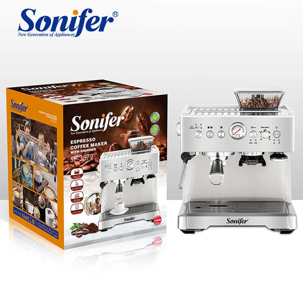 Sonifer SF-3572 - Versatile Espresso Coffee Maker for Home