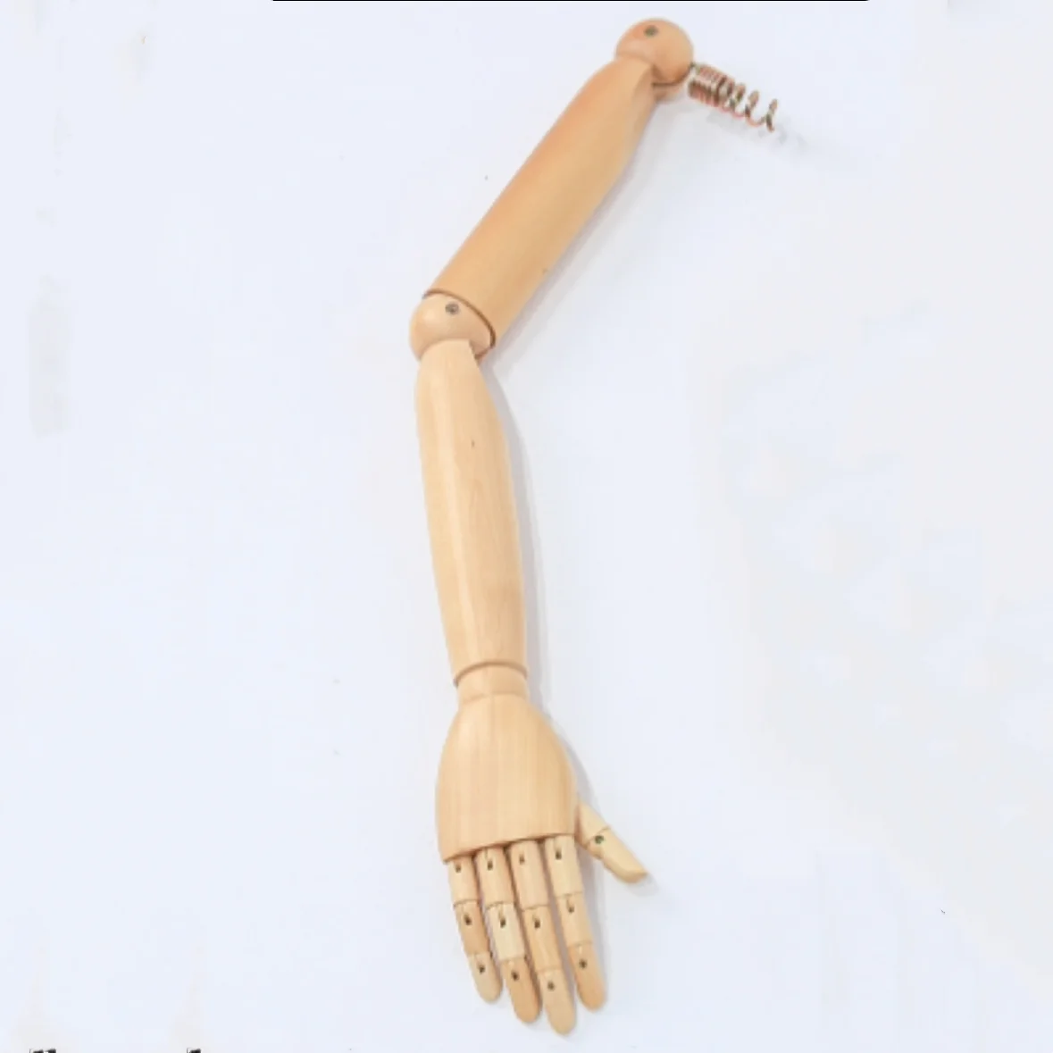 Female Dress Form Fabric Covered Mannequin With Wooden Arms Fashion ...