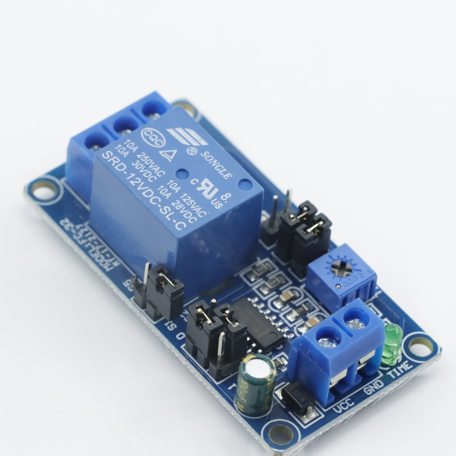 DC 12V Delay Timer Relay Module for Time Delay Switching - OEM