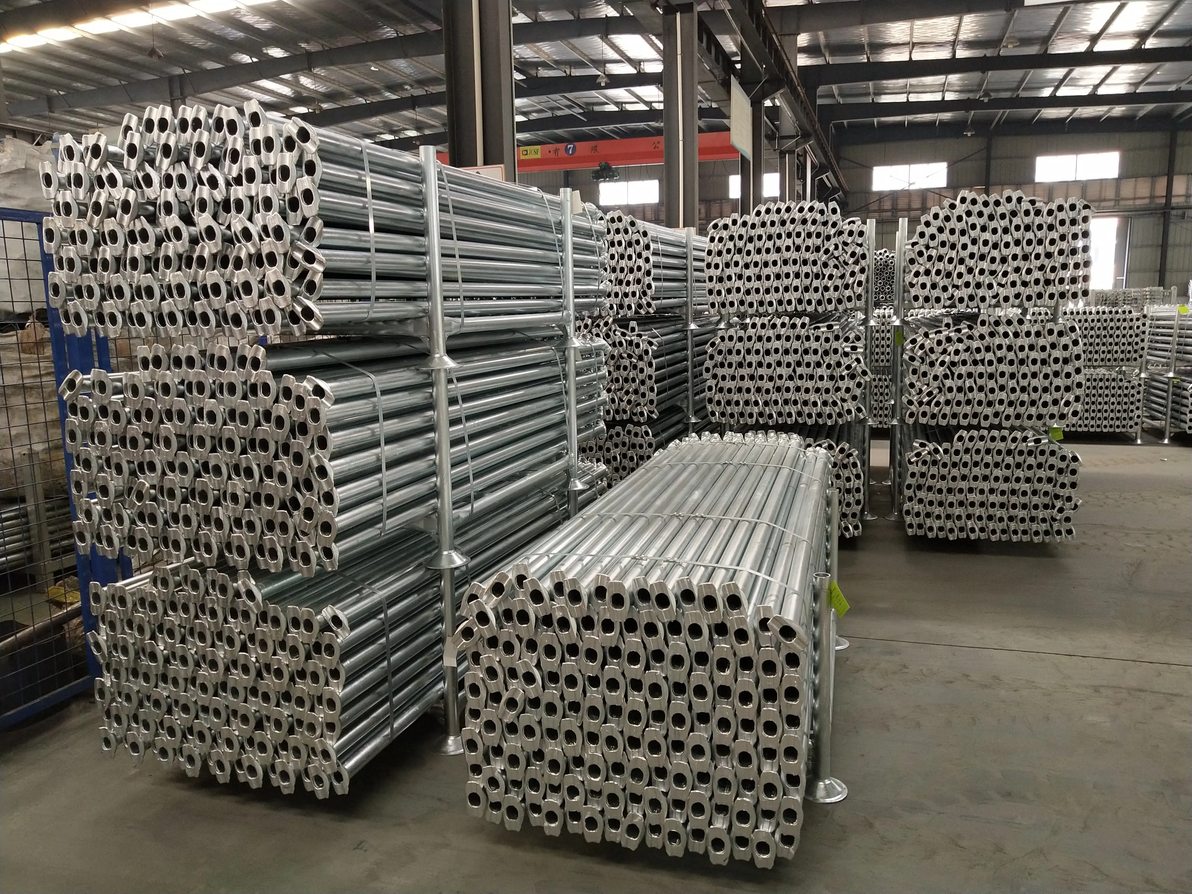 Scaffold Cuplock Galvanized Horizontals Ledger - Durable & Versatile