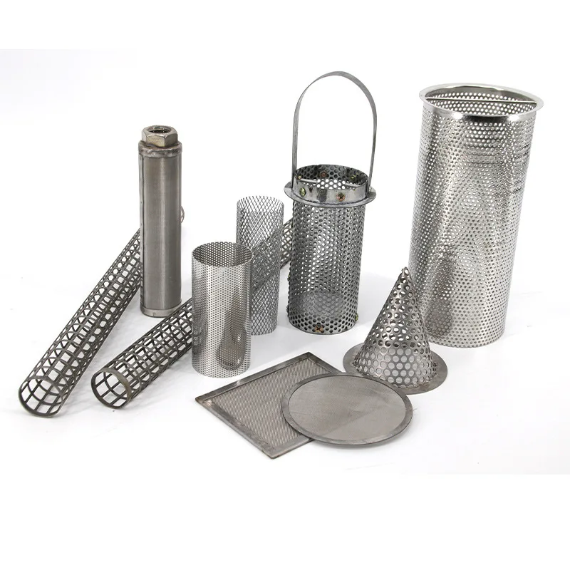 304 316 Stainless Steel 20 Mesh Tube Filter/metal Woven Wire Mesh 200 ...