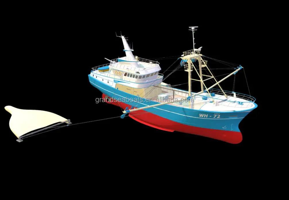 Grandsea 32m Trawler Fishing Boat Commercial Fishing Vessel Steel Boat ...