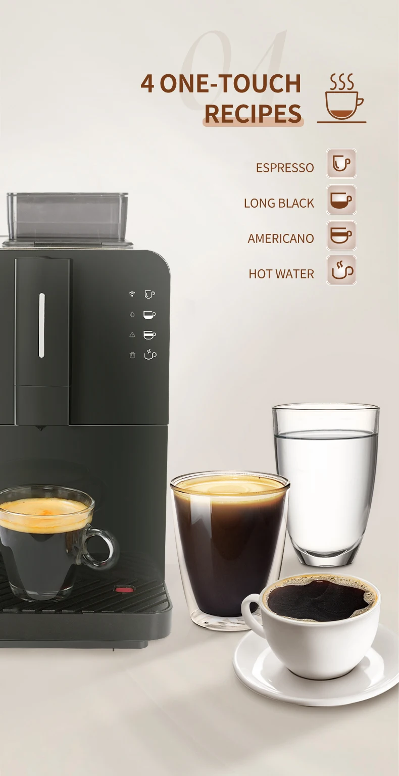 Smart Wi-Fi Espresso Machine - Automatic & App-controlled