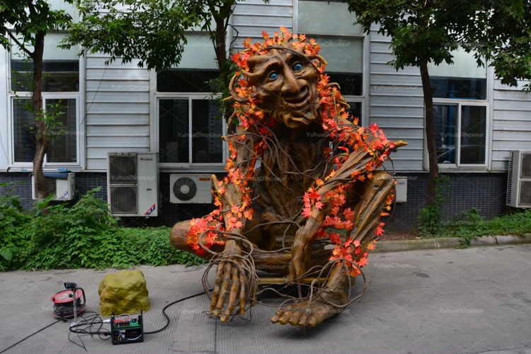 Realistic Tree Costume - Robotic Talking Tree Animatronic