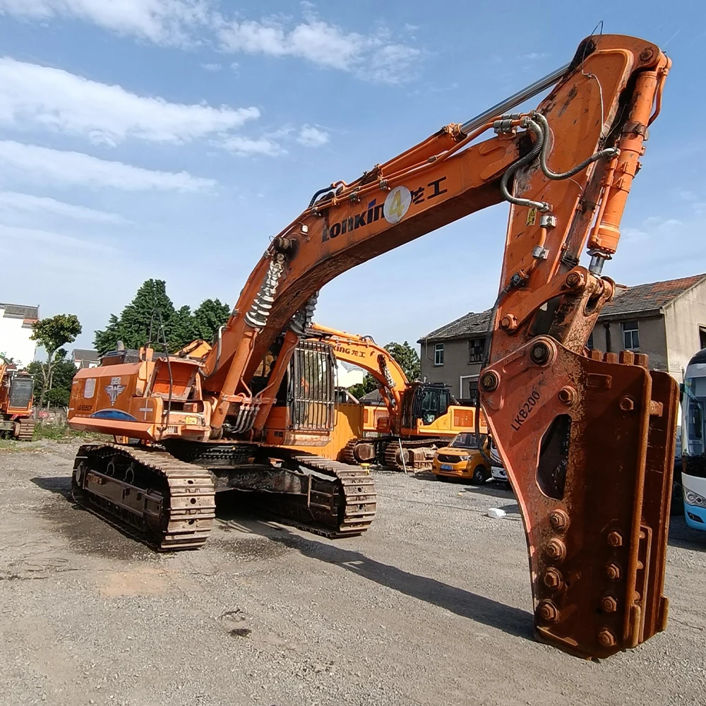 Used Lonking Excavators China Engineering Machinery Lg6550f 50 Tons ...